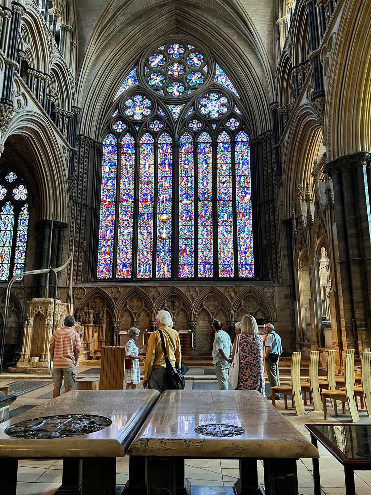 Freemasons take on Cathedral tour - Provincial Grand Lodge of Lincolnshire