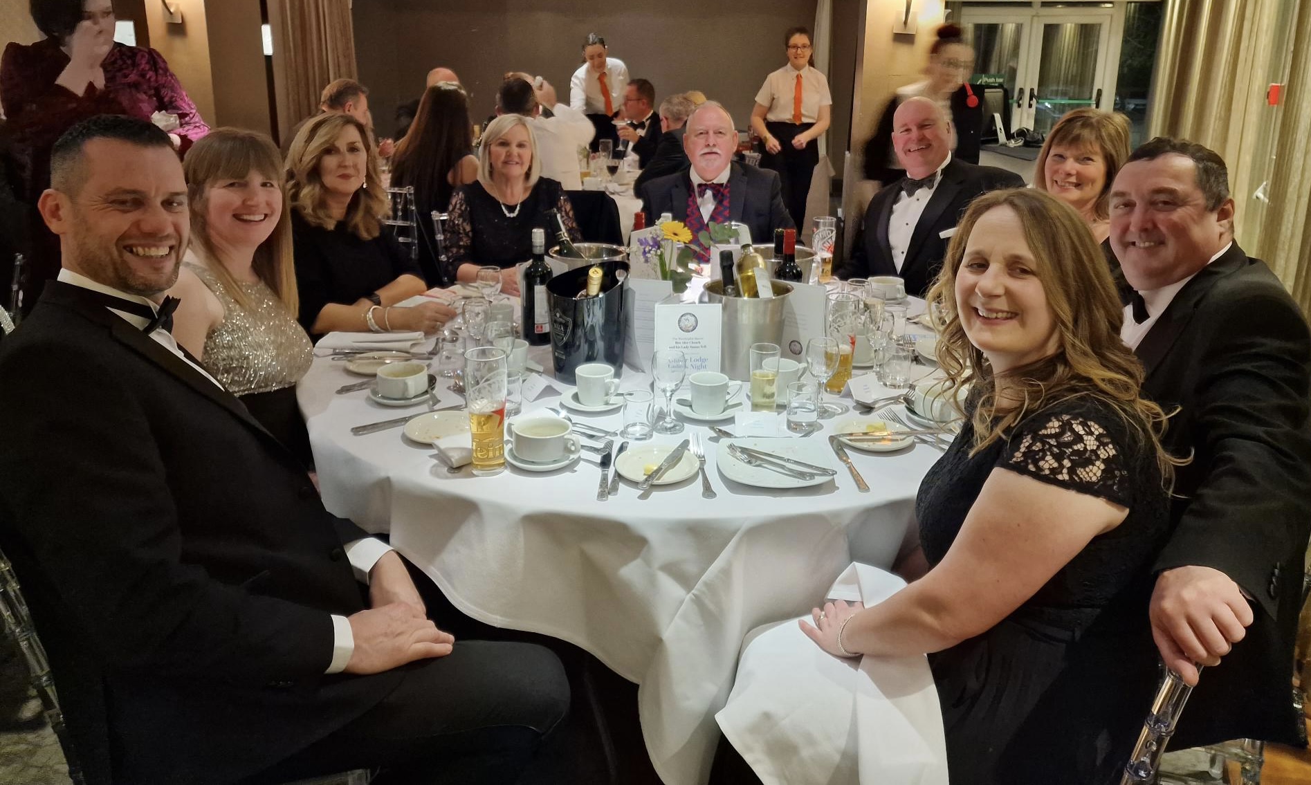 Lincoln Freemasons share £1,000 between two charities after night out ...