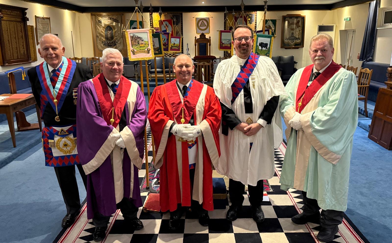 Terence steps from Brother to Companion at Lumley Chapter - Provincial ...